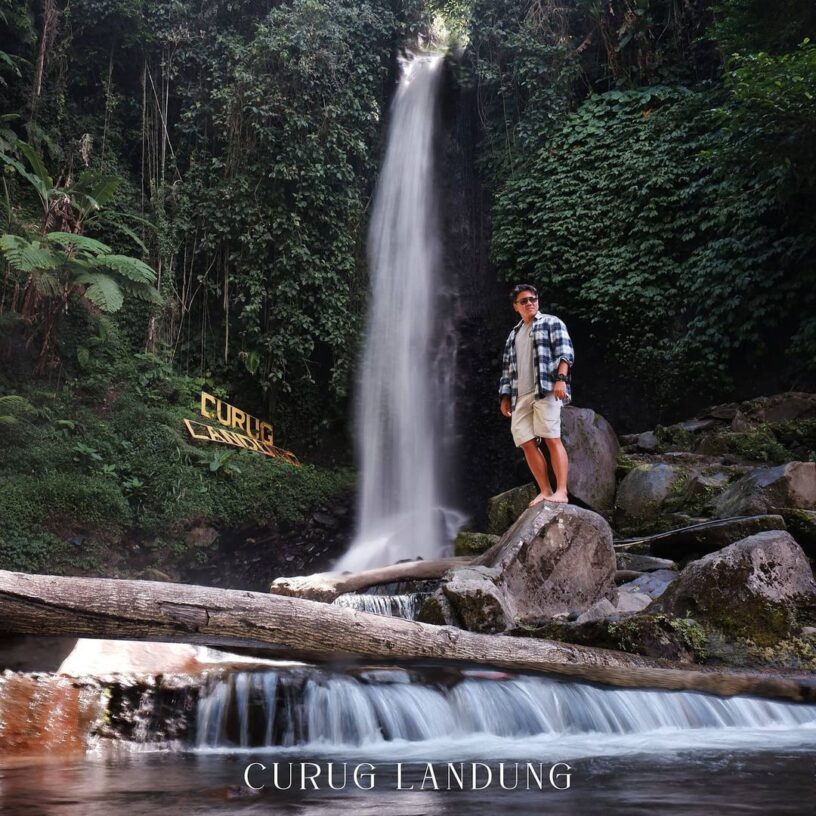 Harga Tiket Curug Landung Dan Wahana Wisatanya - Sering Jalan